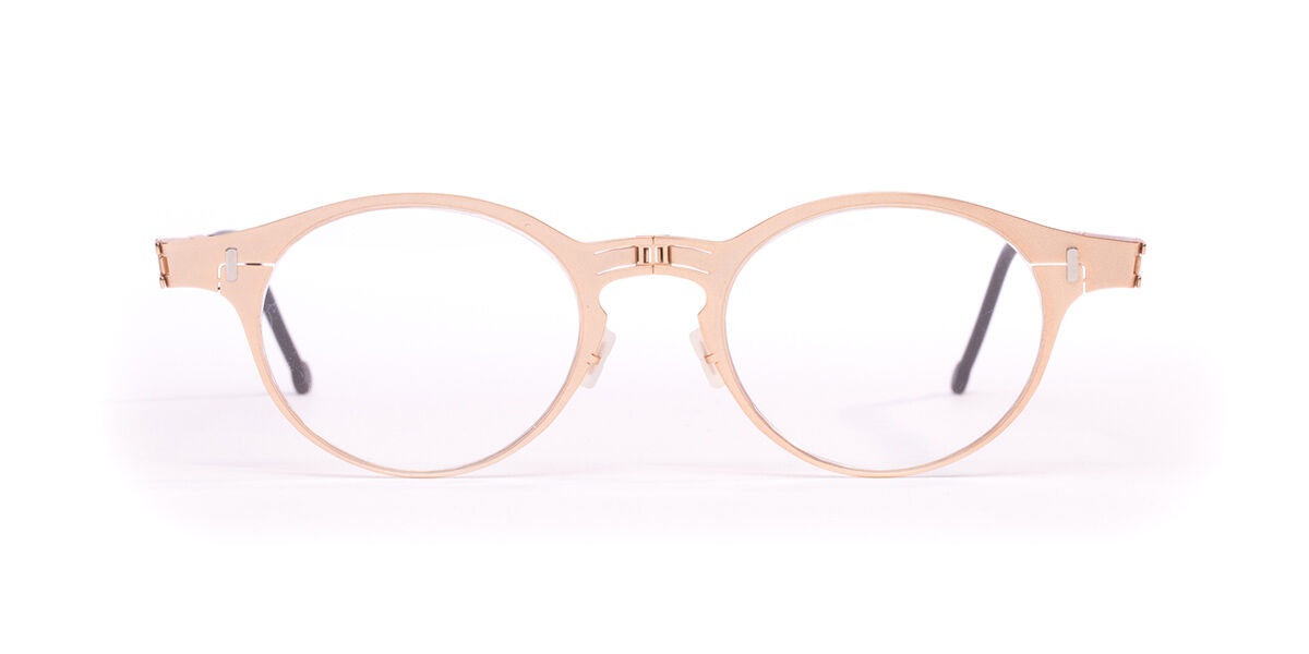 ROAV Galaxy 6007 Eve Folding Gunmetal 14 Eyeglasses in Brush Gold ...