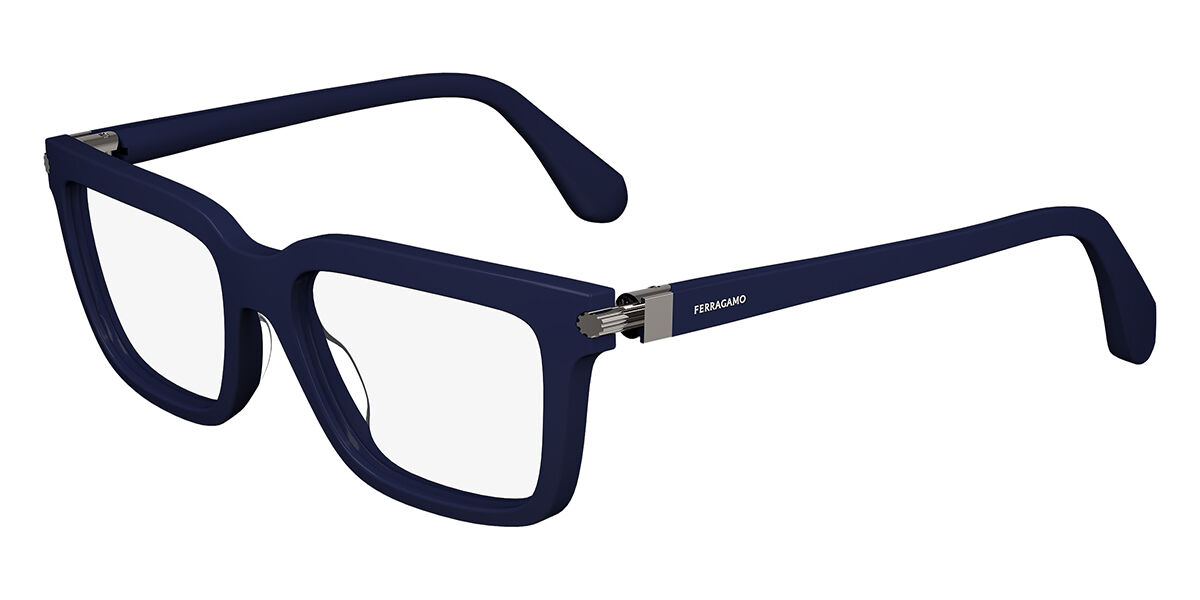 Salvatore Ferragamo SF 2978 414 Eyeglasses in Navy Blue ...