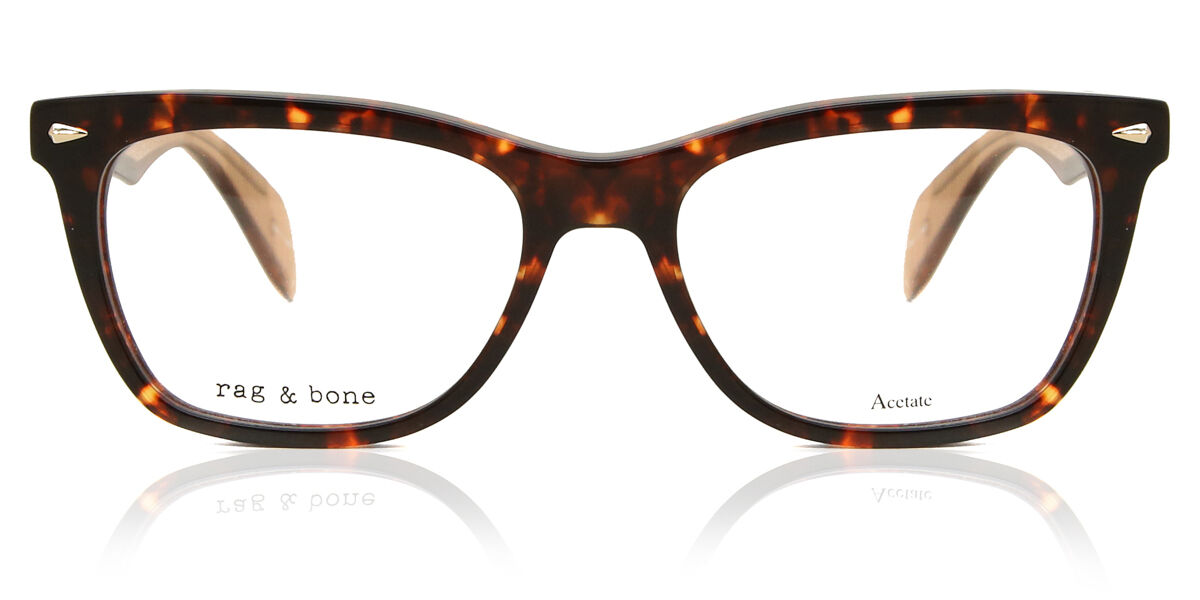 Rag & Bone RNB3001 9N4 Eyeglasses in Tortoise | SmartBuyGlasses USA