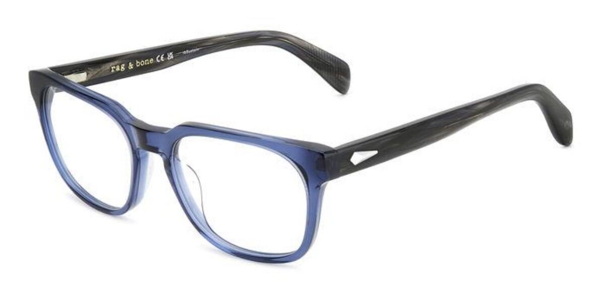 Rag & Bone RNB7060/G PJP Glasses Transparent Blue | VisionDirect Australia
