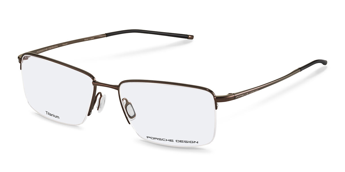 Porsche Design P8751 D Eyeglasses in Brown | SmartBuyGlasses USA