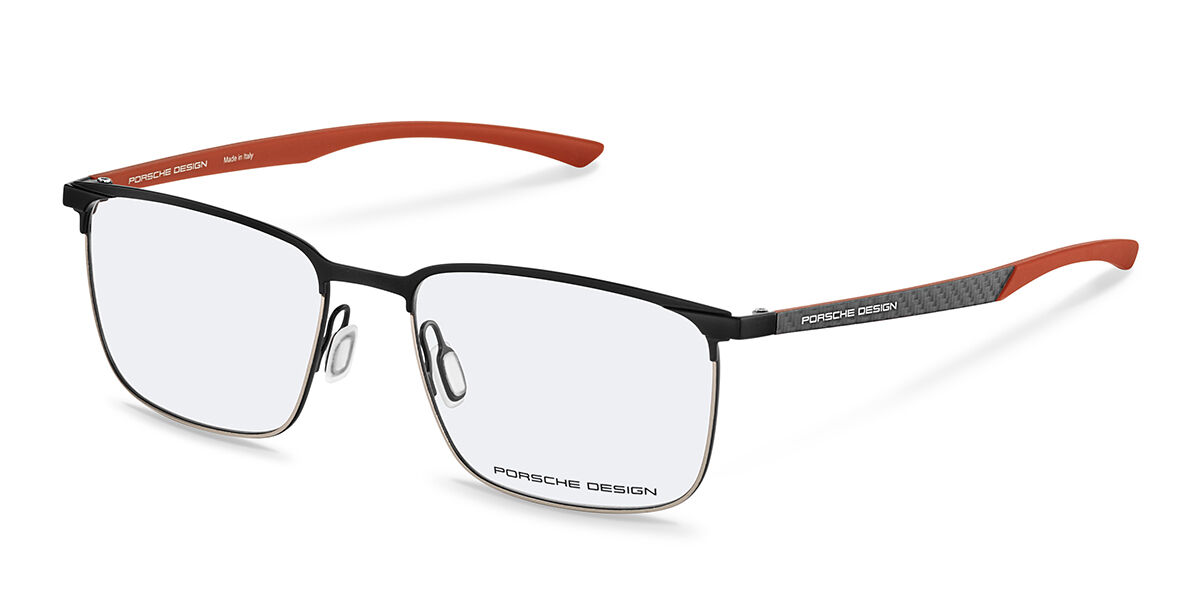 Porsche Design P8753 A Square Black Frame Eyeglasses | SmartBuyGlasses ...
