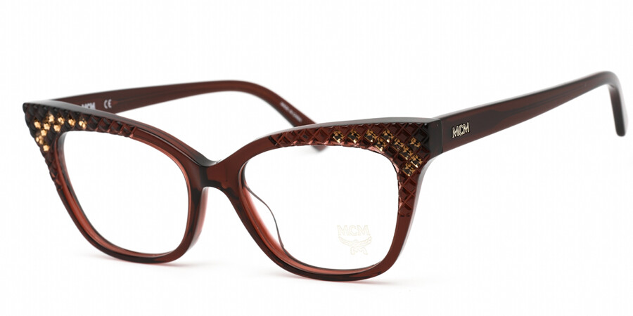 MCM 2720R 615 Eyeglasses in Transparent Red | SmartBuyGlasses USA