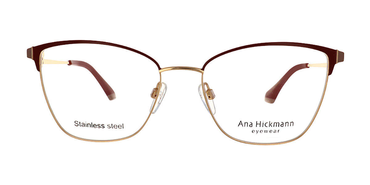 Ana Hickmann AH1432 07A Eyeglasses in Gold | SmartBuyGlasses USA