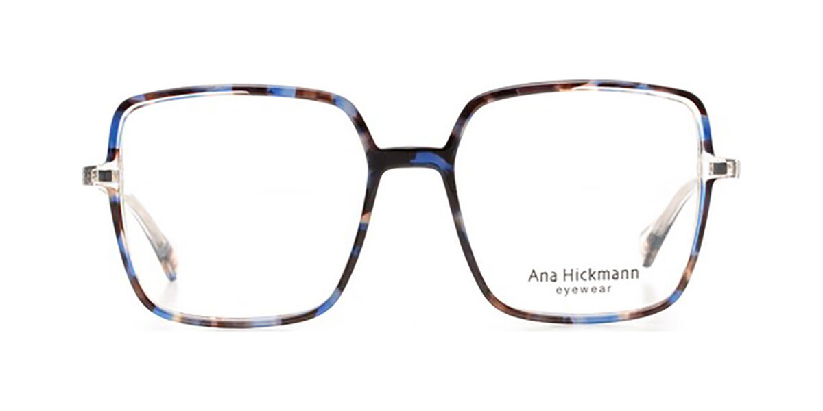 Ana Hickmann AH6453 P03 Eyeglasses in Blue Havana | SmartBuyGlasses USA