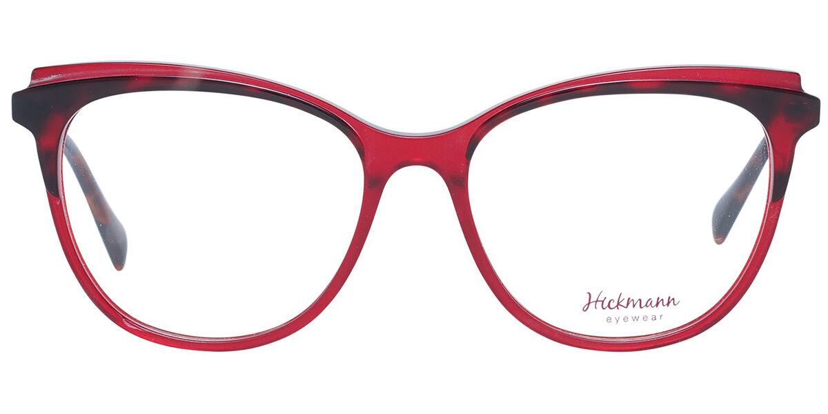 Ana Hickmann HI6132E H02 Eyeglasses in Transparent Red Dark Tortoise ...
