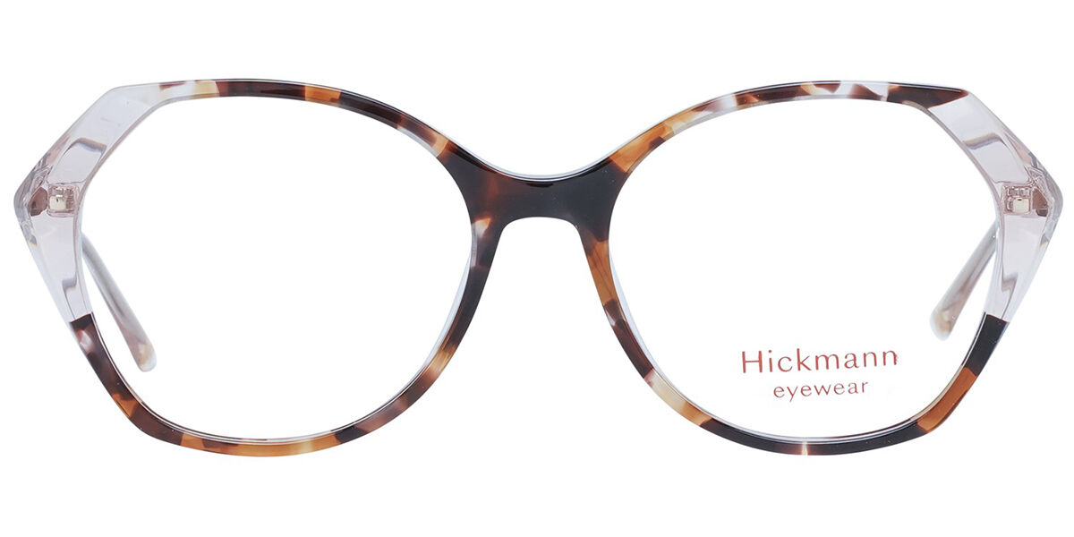 Ana Hickmann HI6179 P01 Glasses Transparent Faded Beige Brown Tortoise ...