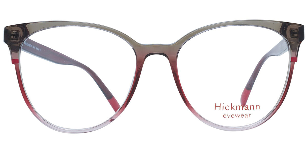 Ana Hickmann HI6230 C01 Eyeglasses in Transparent Faded Grey Red ...