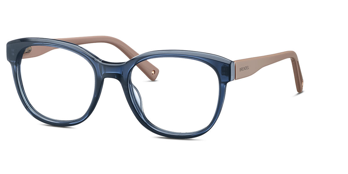 Brendel 903194 70 Oval Transparent Blue Frame Eyeglasses | Vision ...