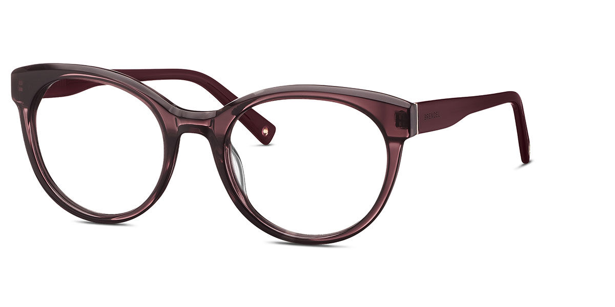 Brendel 903195 50 Oval Transparent Dark Violet Frame Eyeglasses ...