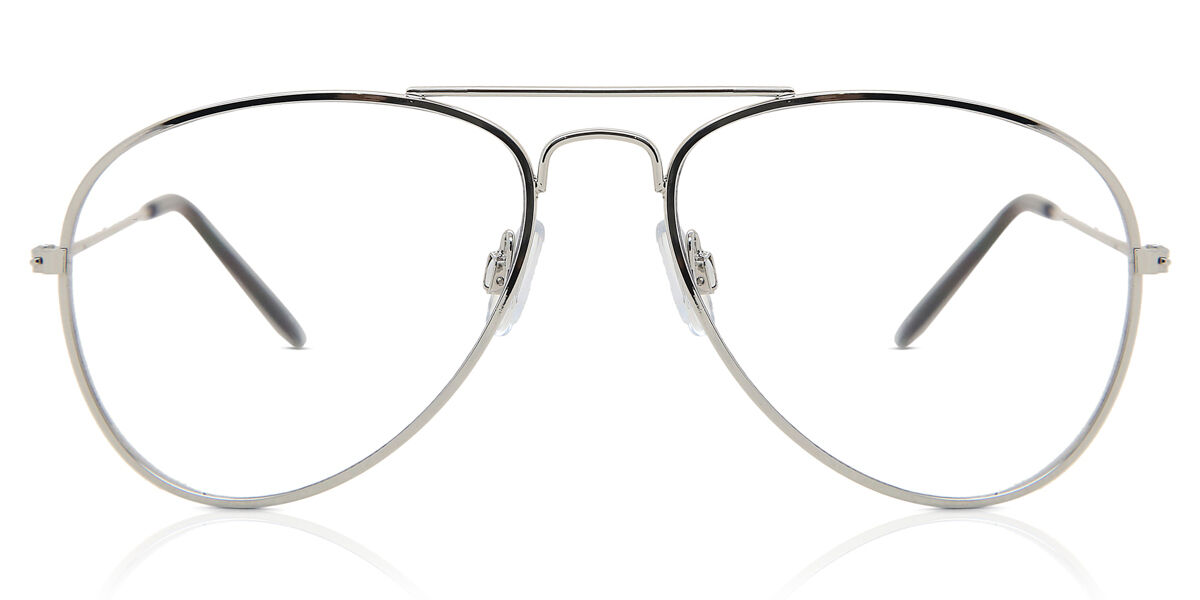 Croon Ann Shiny Silver Glasses Shiny Silver | SmartBuyGlasses New Zealand