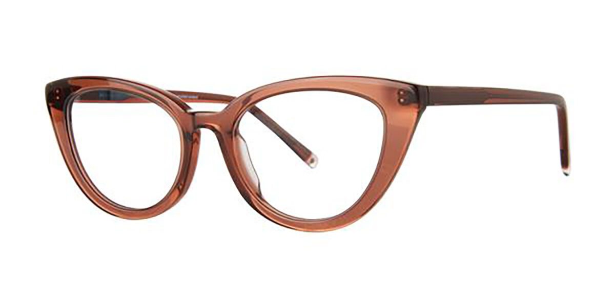 Paradigm Liza Rust Eyeglasses in Transparent Rust Brown ...