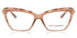 Dolce & Gabbana DG5025 Faced Stones 3148 Glasses Pink | VisionDirect ...