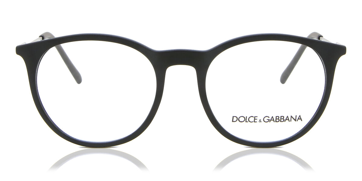 Dolce & Gabbana DG5031 2525 Eyeglasses in Matte Black | SmartBuyGlasses USA
