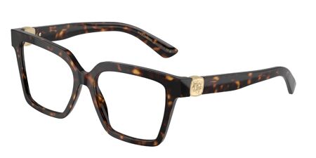 Buy Square Dolce & Gabbana Prescription Glasses | Vision Direct Australia