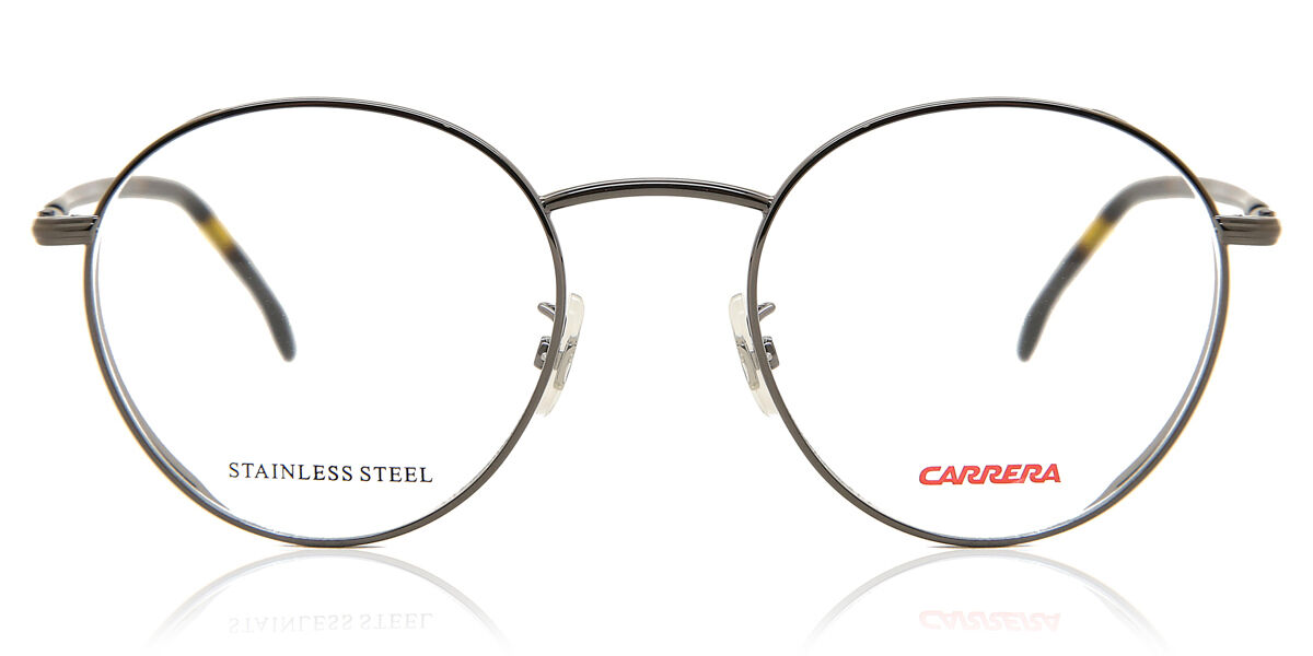 Carrera 220/G Asian Fit KJ1 Eyeglasses in Matte Silver ...