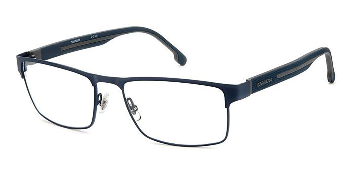 Carrera 8884 4NZ Glasses Matte Blue | VisionDirect Australia
