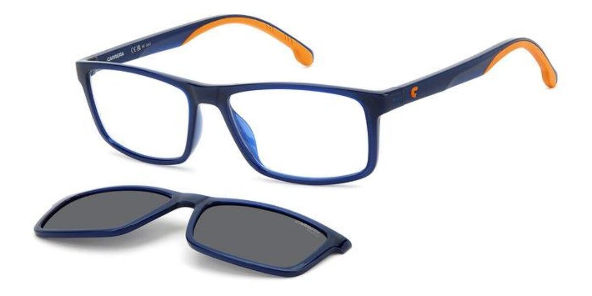 Lentes Recetados Carrera CA 8065/CS with Clip-On RTC/M9 Navy Blue ...
