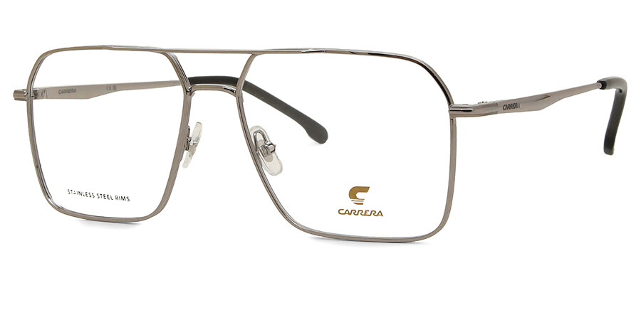 Carrera 336 6LB Glasses Ruthenium Silver | VisionDirect Australia