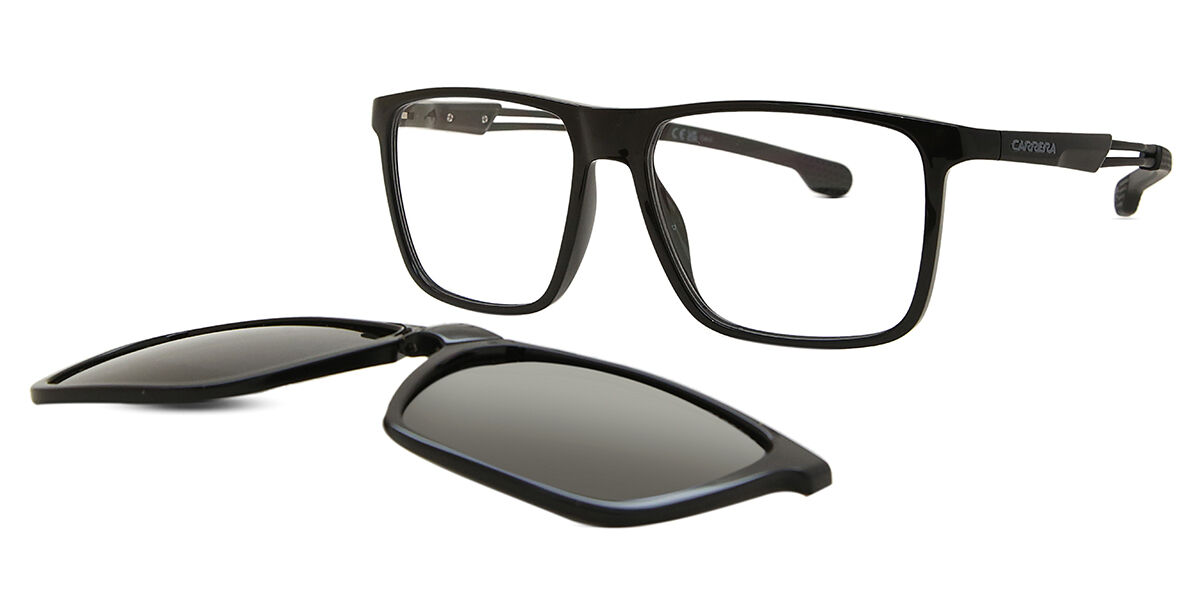 Carrera CA 4020/CS with Clip-On 807/M9 Glasses Black | VisionDirect ...