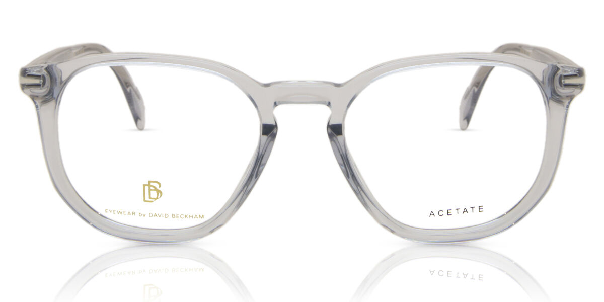 David Beckham DB 1106 KB7 Eyeglasses in Transparent Grey | SmartBuyGlasses USA