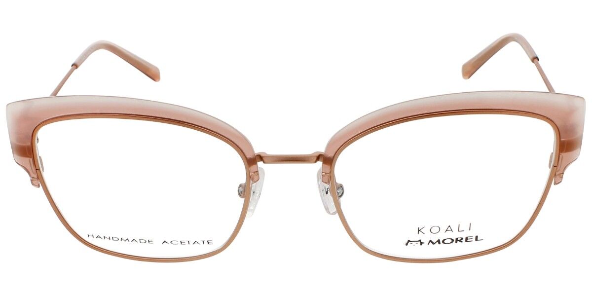 Koali 20069K MP15 Square Transparent Brown On Beige Brown Eyeglasses ...