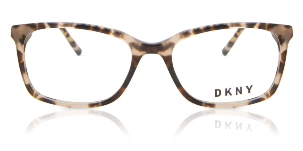 DKNY DK5008 280 Eyeglasses in Cream Tortoise | SmartBuyGlasses USA