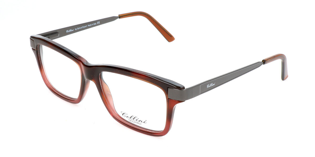 Cellini 1370 C Eyeglasses in Red Havana | SmartBuyGlasses USA
