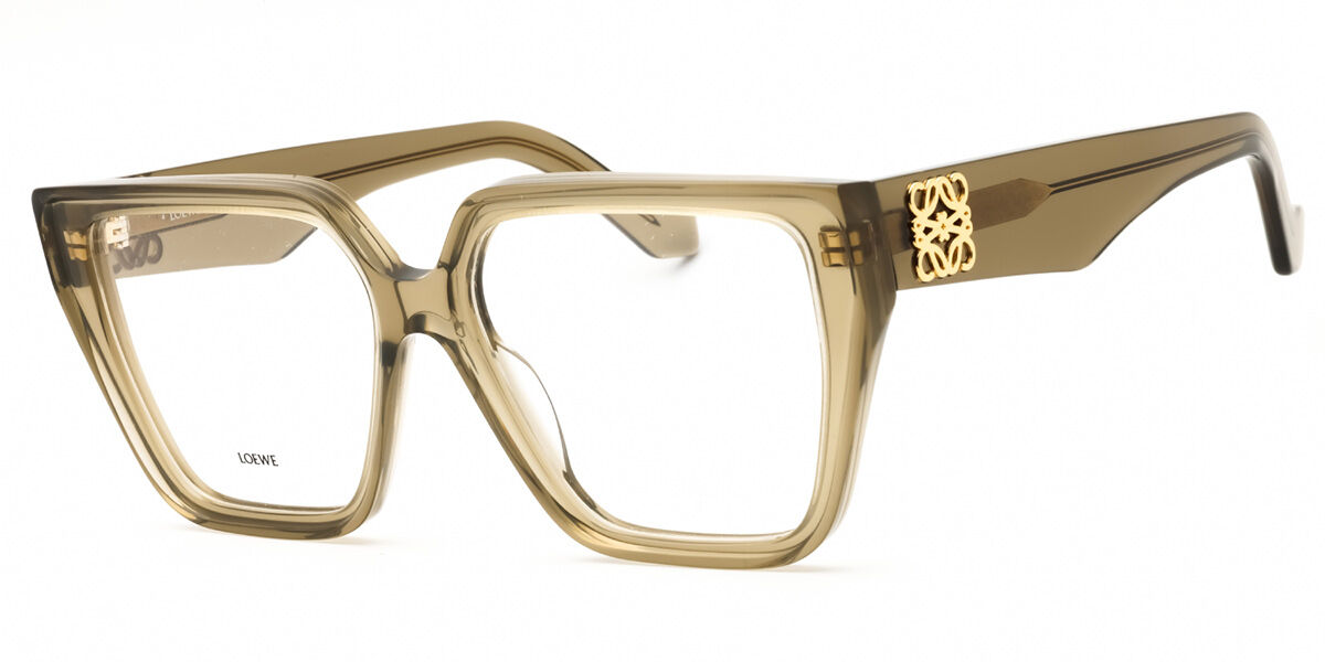 Loewe LW50042I 057 Cat Eye Transparent Beige Brown Eyeglasses | Vision ...