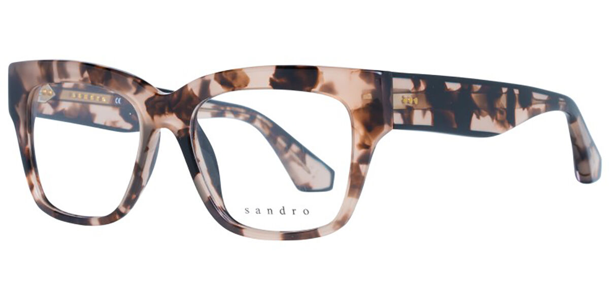 Sandro SD2002 204 Eyeglasses in Pink Tortoise | SmartBuyGlasses USA