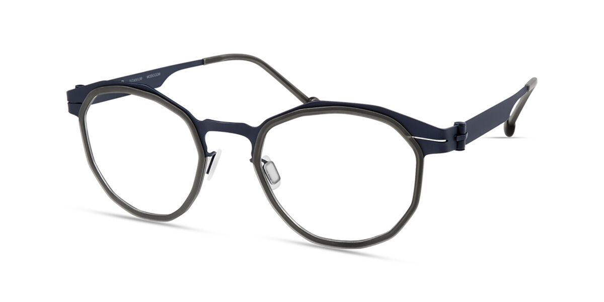 MODO NAVIGLI Grey/Navy Eyeglasses in Grey/Navy Blue | SmartBuyGlasses USA