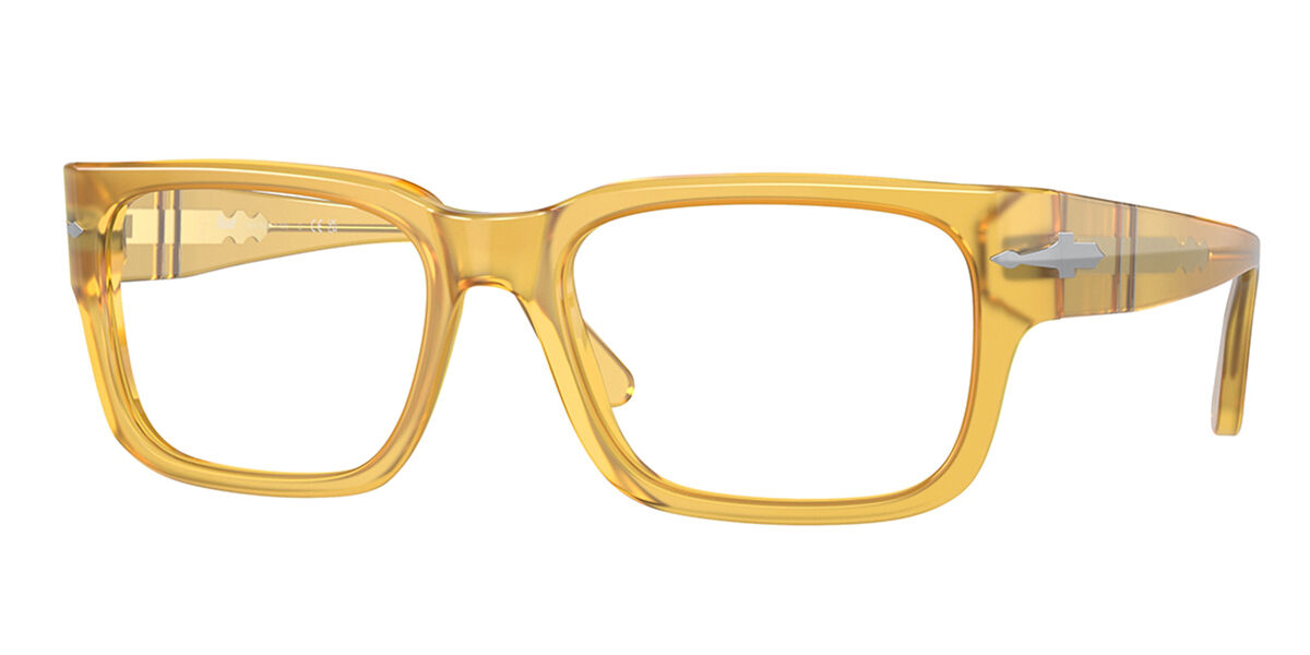 Persol PO3315V 204 Eyeglasses in Transparent Yellow | SmartBuyGlasses USA