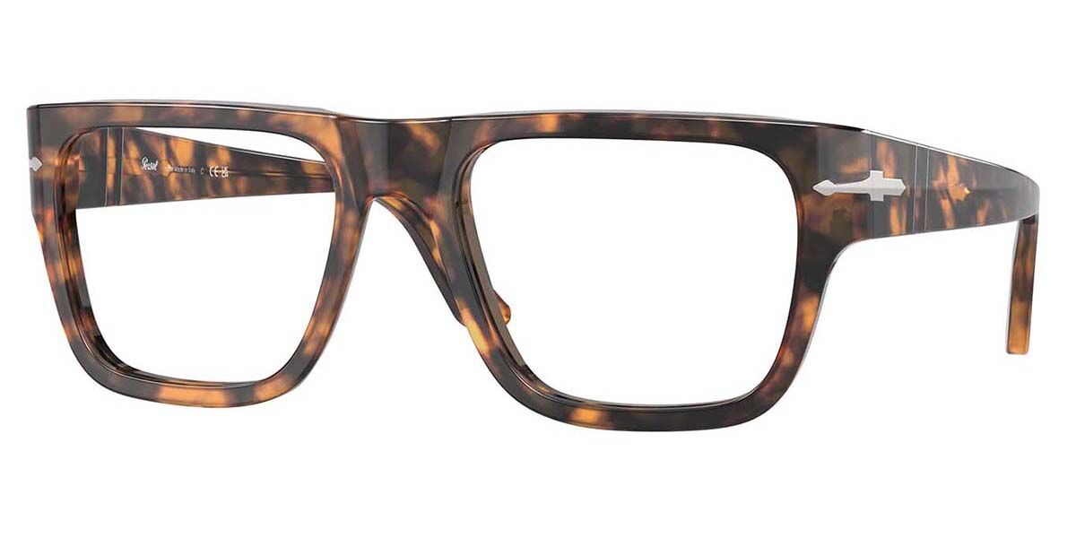 Persol PO3348V 1210 Eyeglasses in Brown Tortoise | SmartBuyGlasses USA