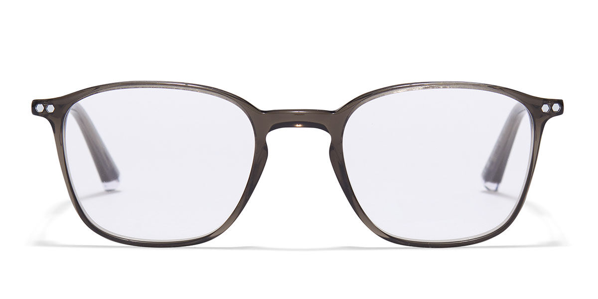 Taylor Morris TM024 C2 Square Transparent Dark Grey Frame Eyeglasses ...