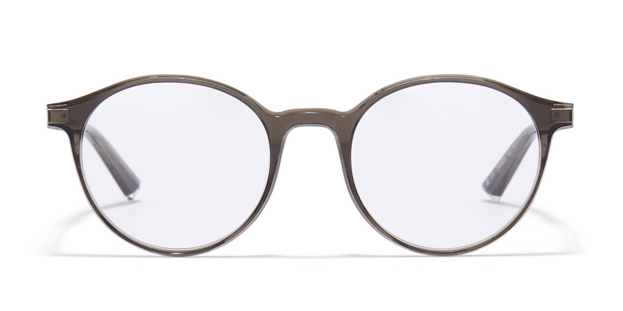 Taylor Morris TM026 C2 Round Transparent Dark Grey Frame Eyeglasses ...