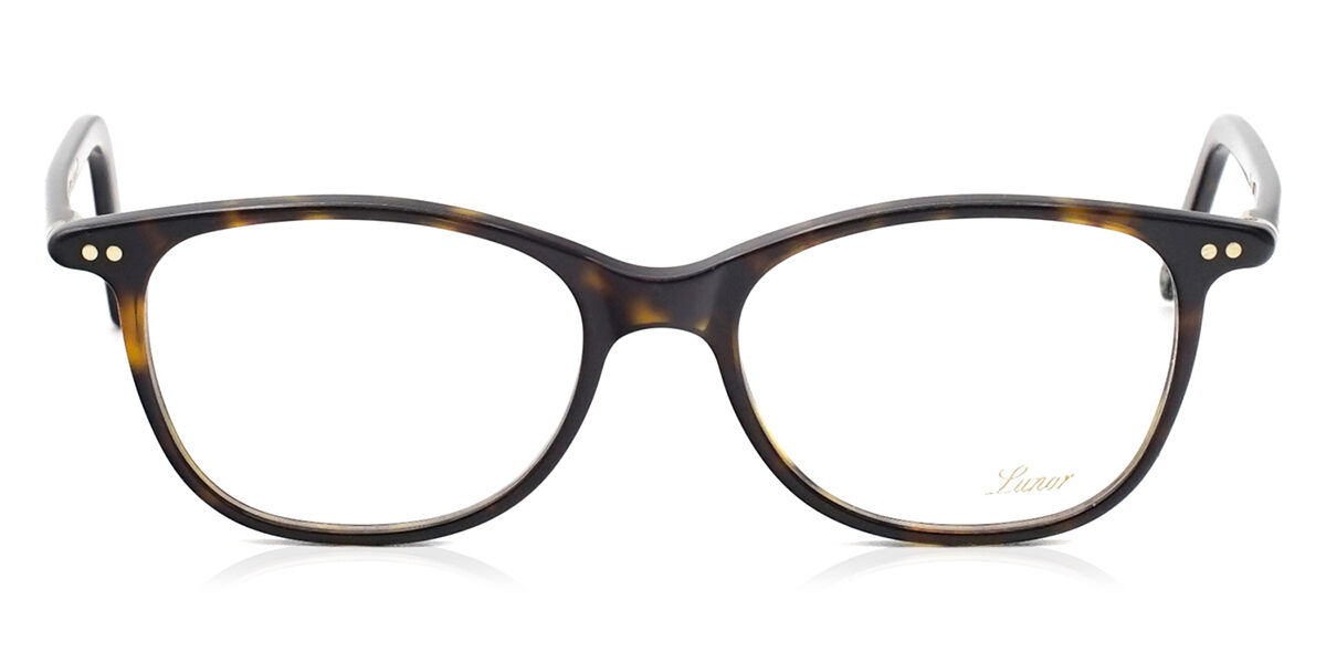 Lunor A5 603 02 Glasses Dark Havana | VisionDirect Australia
