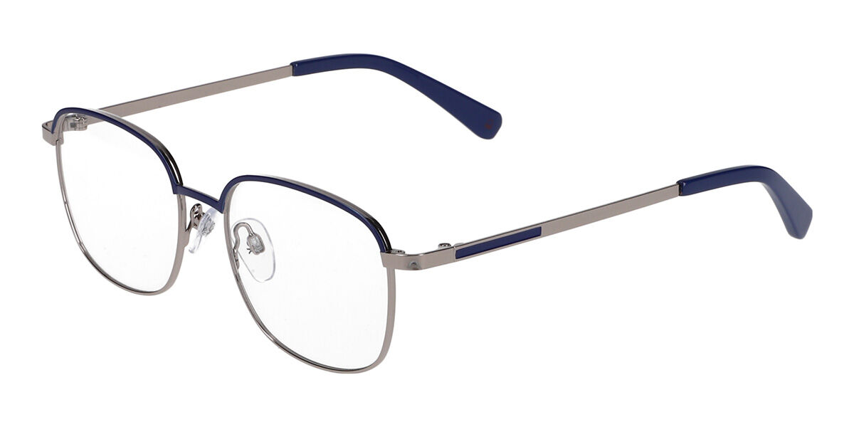 United Colors of Benetton 3086 994 Eyeglasses in Two-Tone Blue Grey ...