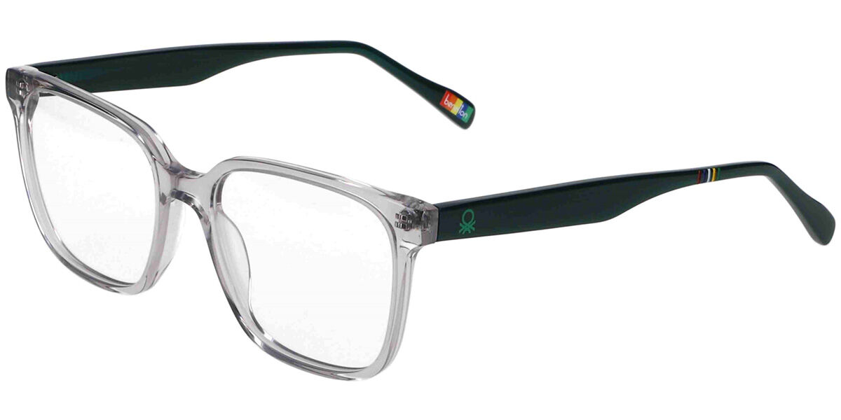 United Colors of Benetton 1118 969 Eyeglasses in Transparent Light Grey ...