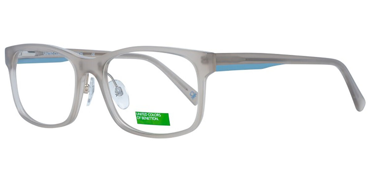 United Colors of Benetton BEO1041 917 Eyeglasses in Frosted Grey ...