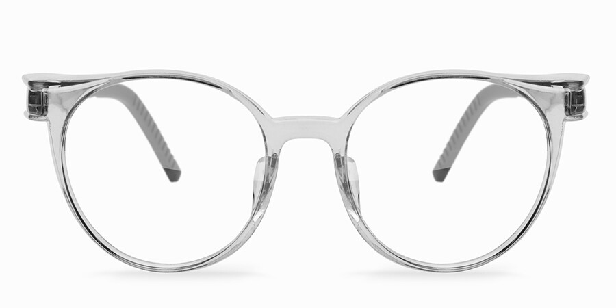 Cosee C-001 TIMES Shield 01 Blue-Light Block Oval Transparent Grey ...