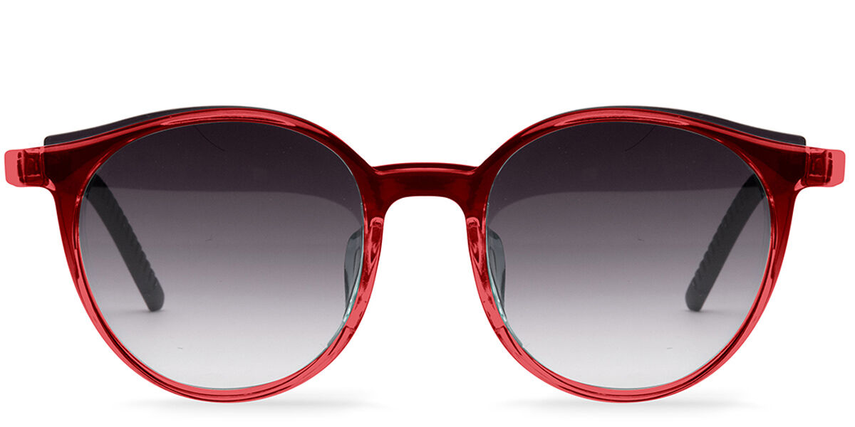 Lunettes Cosee C-001 TIMES Reading Lens Slip-On 08 Transparent Burgundy ...