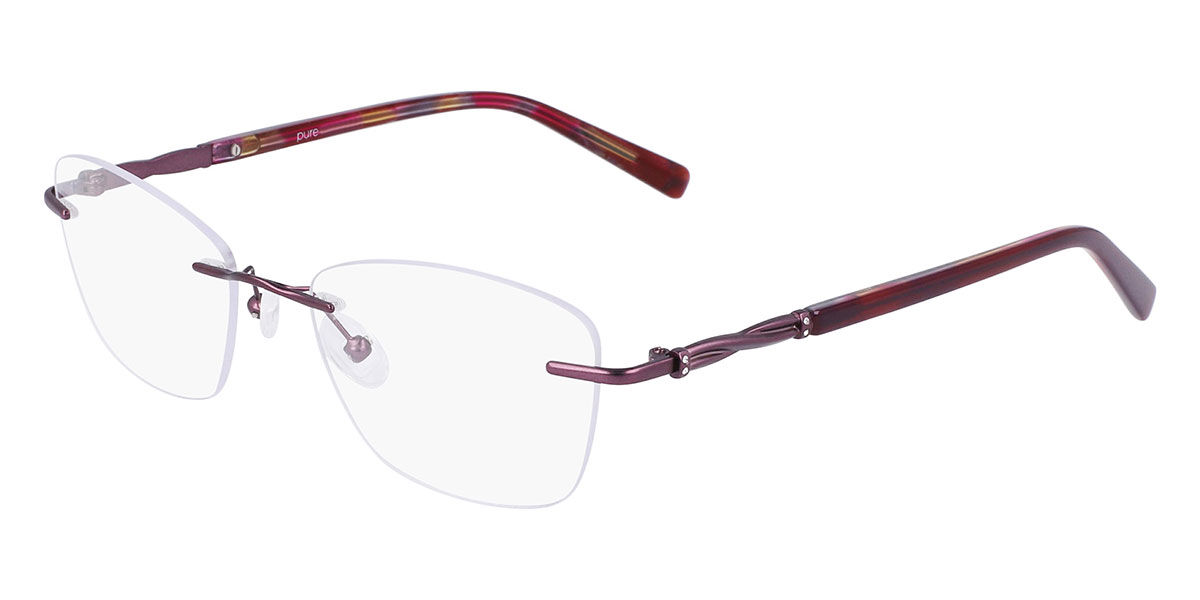 Pure AIRLOCK TULA 203 505 Glasses Purple | VisionDirect Australia