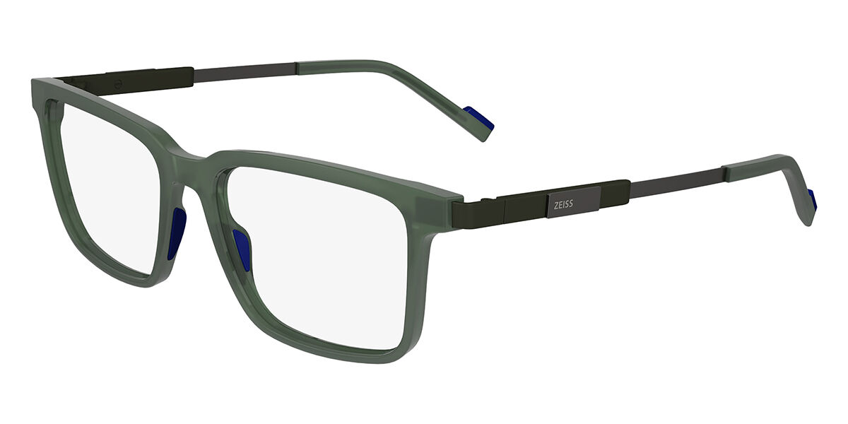 Zeiss ZS23718 325 Square Matte Green Frame Eyeglasses | SmartBuyGlasses ...