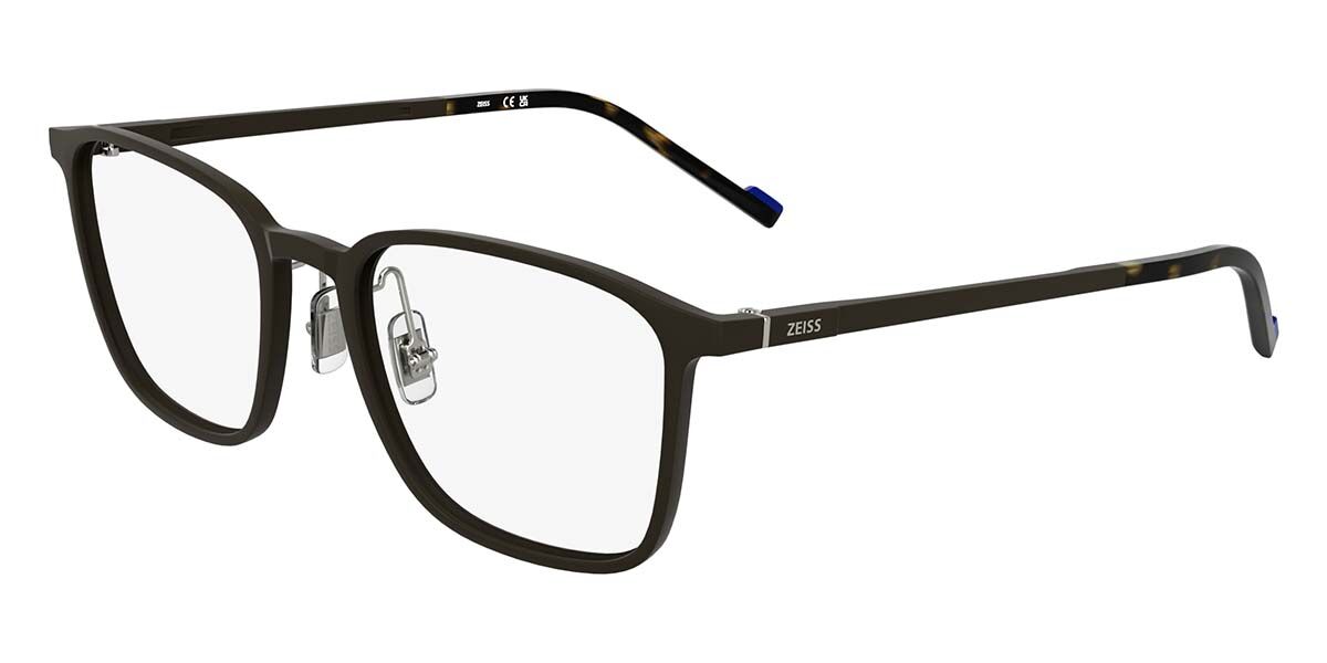 Zeiss ZS25554 N 201 Square Matte Brown Frame Eyeglasses ...
