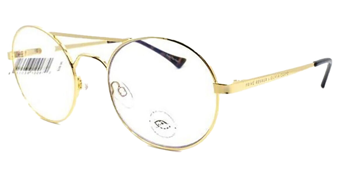 Privé Revaux THE JANE Champagne Gold Glasses Gold | VisionDirect Australia