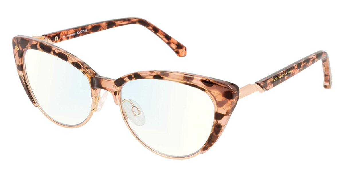 Privé Revaux THE VERONICA Blush Tort Eyeglasses in Brown Tortoise ...