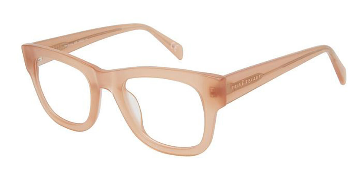 Privé Revaux THE MONTY S8R Eyeglasses in Frosted Light Pink ...