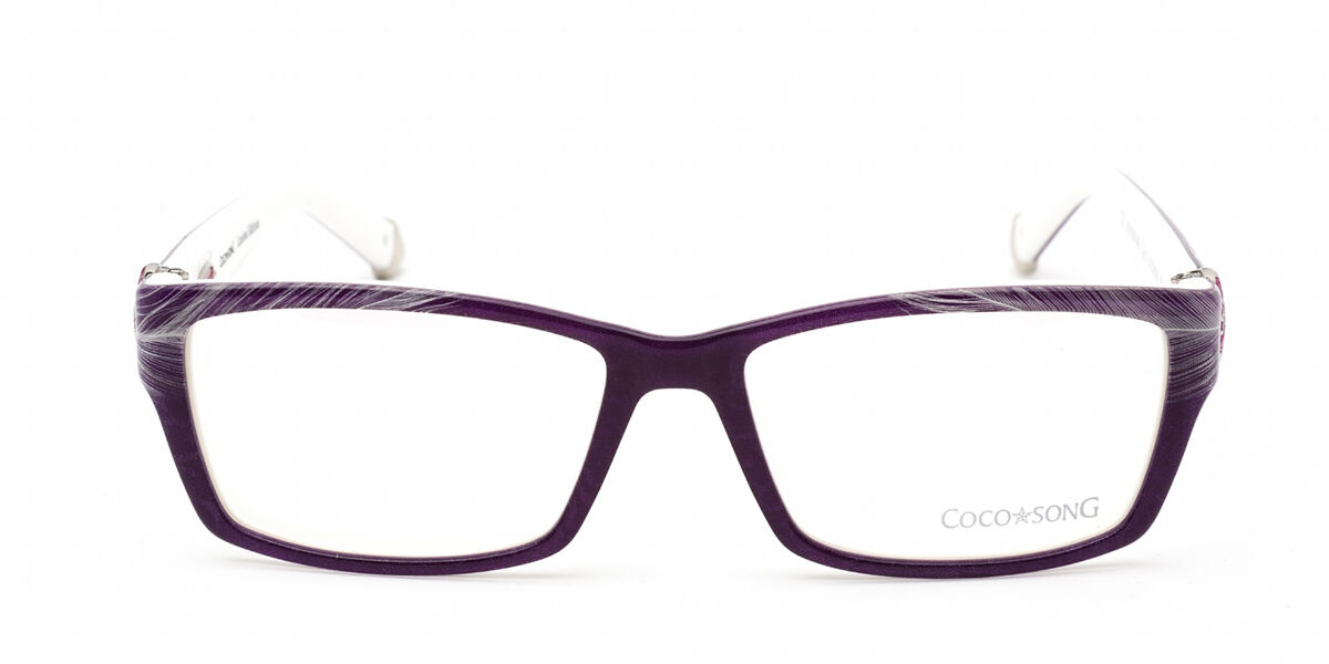 Lunettes Coco Song Maybe Me CV080 C2 Purple Feather White | Easylunettes