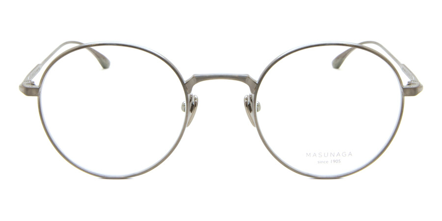 Masunaga WRIGHT 12 Eyeglasses in Silver | SmartBuyGlasses USA