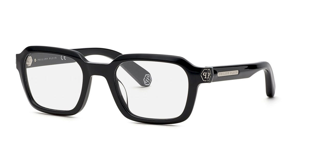 Philipp Plein VPP083M 0700 Glasses Black | VisionDirect Australia